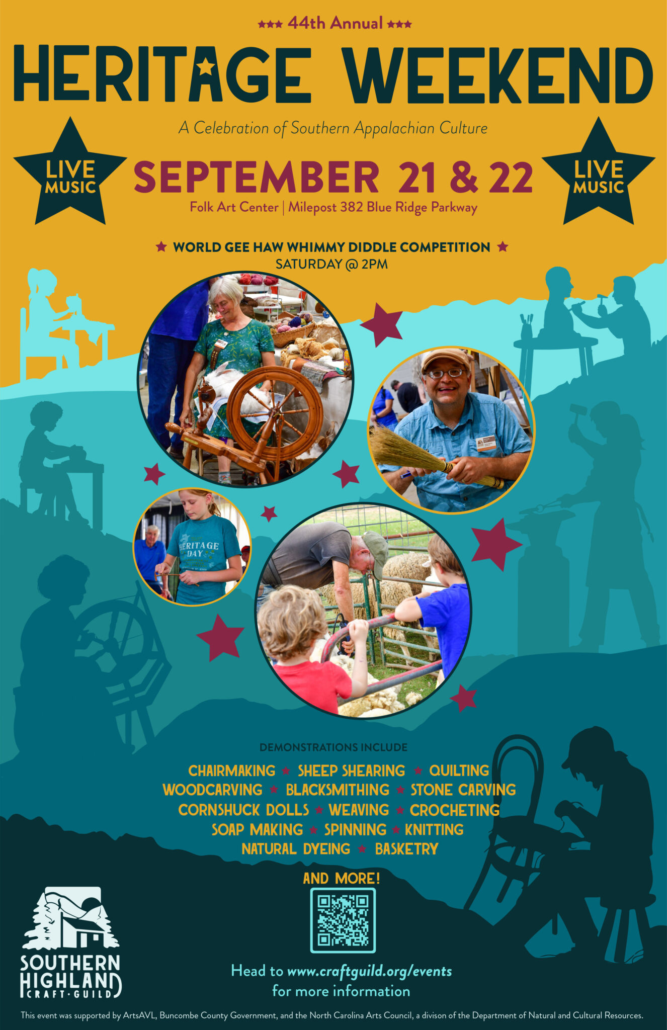 Events for October 2025 – Blue Ridge National Heritage Area