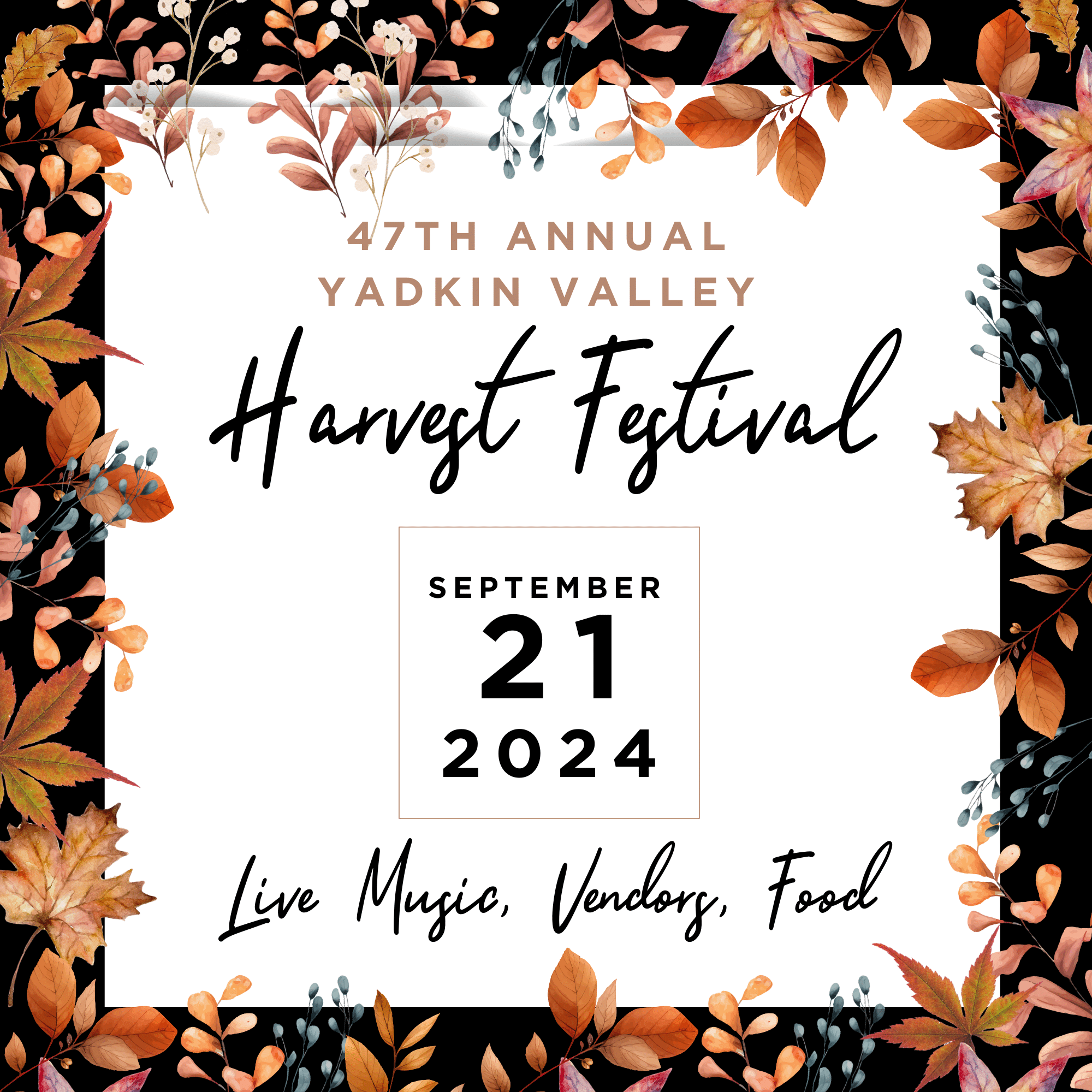 Yadkin Arts Council’s 47th Annual Yadkin Valley Harvest Festival – Blue ...